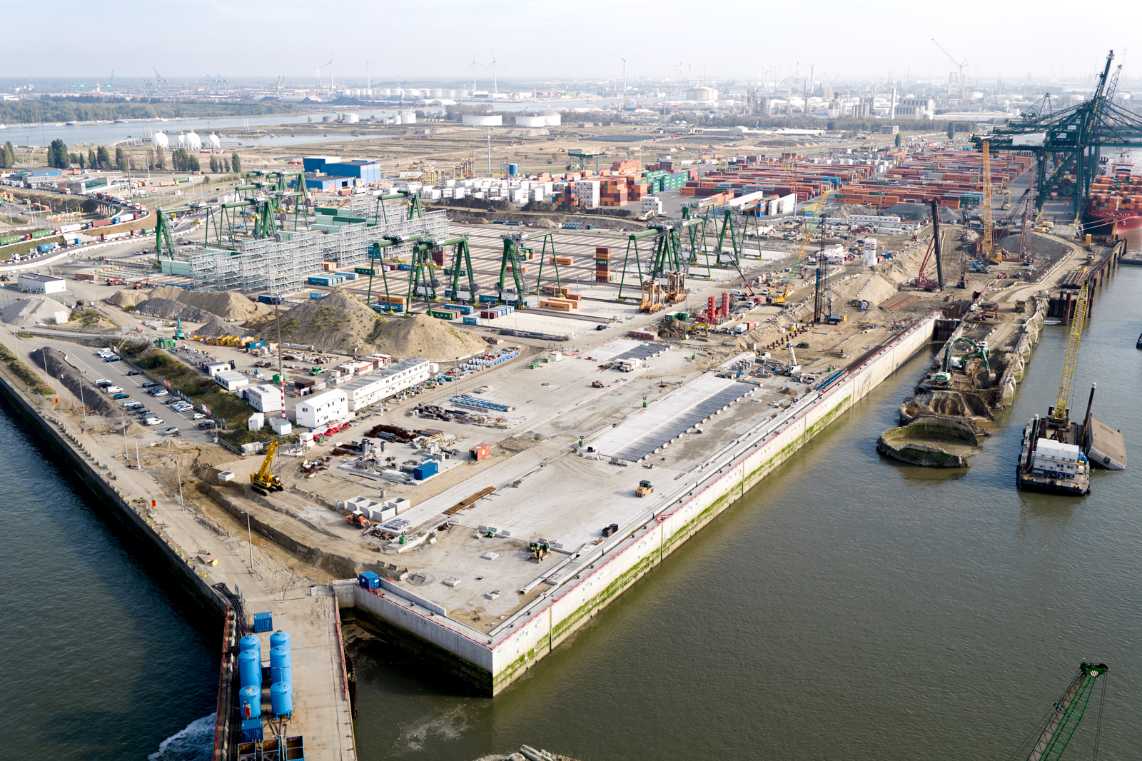 De voortgang van het afgelopen kwartaal op Europa Terminal - Herbosch-Kiere
